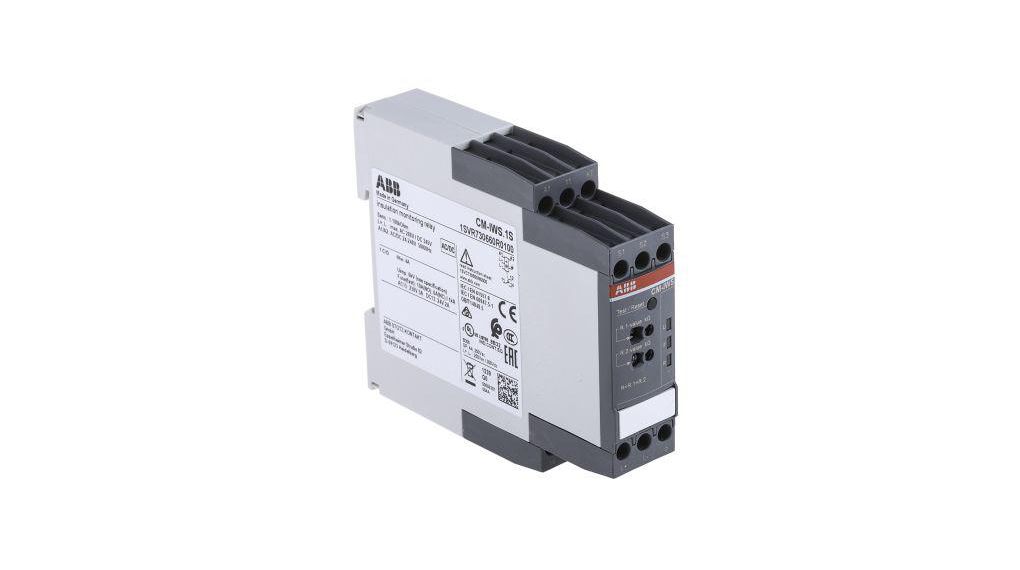 1SVR730660R0100 CM-IWS.1S | ABB Insulation Monitoring Relay, 1, 3 Phase, SPDT, 0 250 V ac, 0 ...